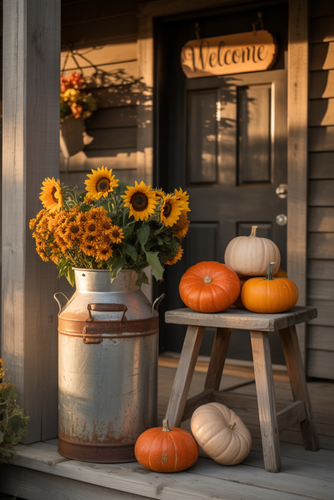 38 Best Fall Front Porch Decor Ideas 2025: Easy DIY, Farmhouse, Small ...