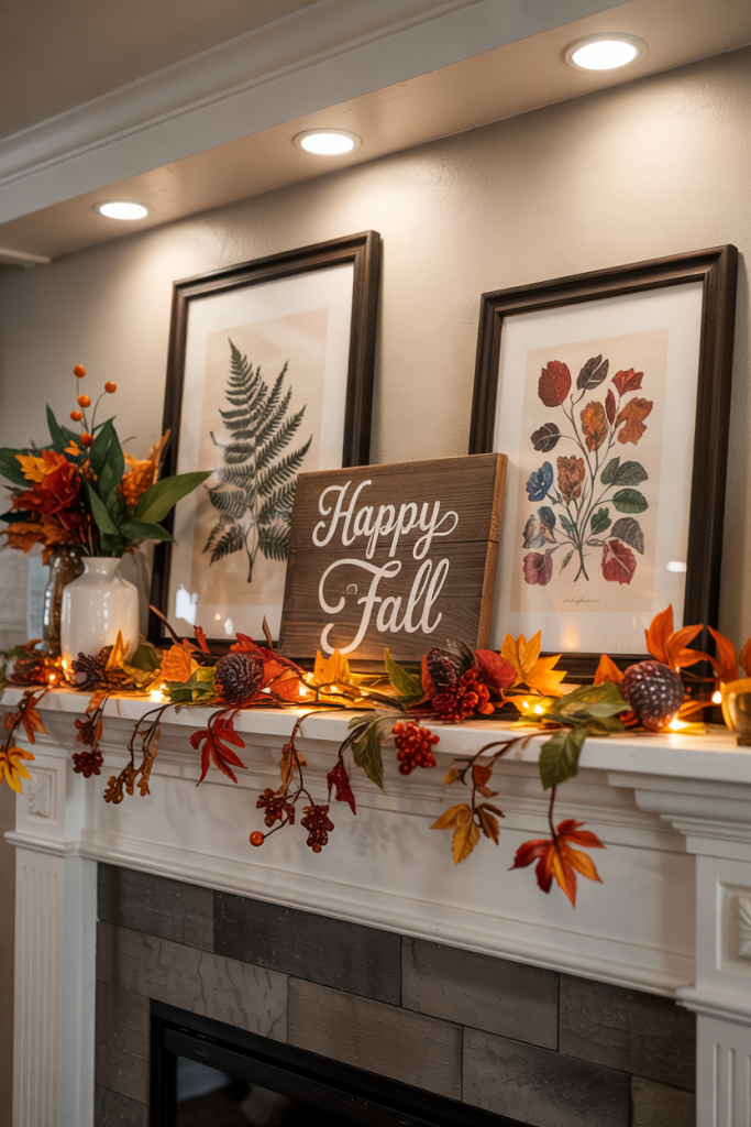35 Fall Mantle Decor Ideas 2025: Cozy, Minimal, Rustic & DIY Styles ...