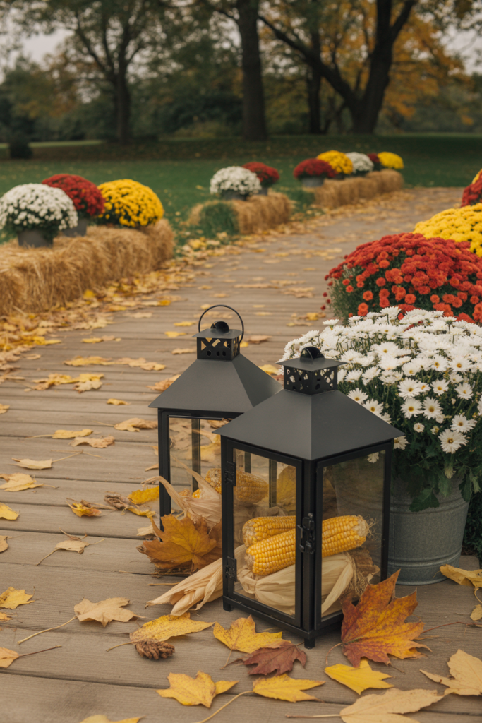 39 Fall Outdoor Decor Ideas 2025 for Porch, Yard & More: Easy, Rustic ...