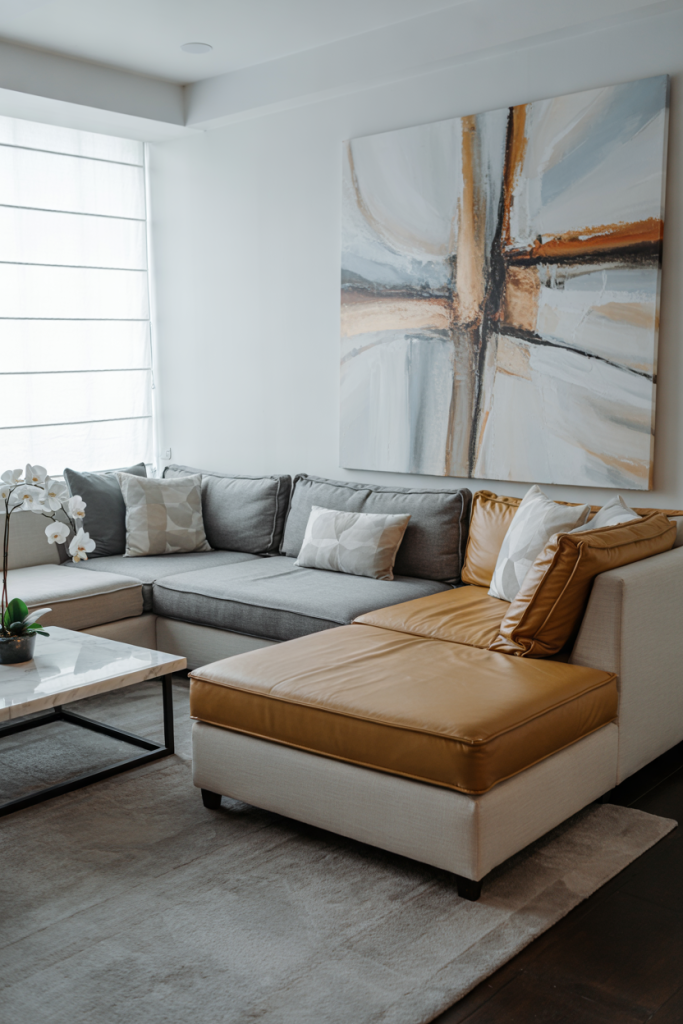 42 Sectional Living Room 2025 Ideas: Cozy, Leather, Grey, Navy, Brown ...