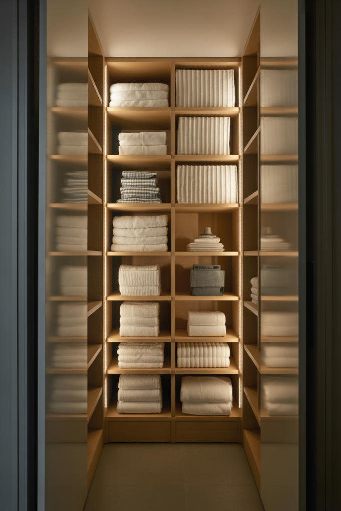 Linen Closet Organization 2026: 42 Stylish Ideas for Hallway, Bathroom ...