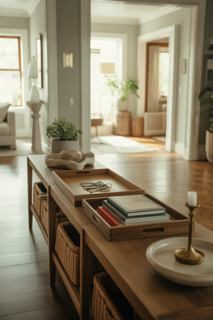 Entry Table Decor 2026: Modern, Farmhouse, Seasonal & Minimalist Ideas ...