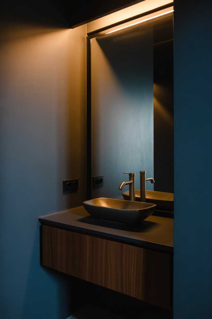 Half Bathroom Ideas 2026: Modern, Moody, Minimalist & Bold Powder Room ...
